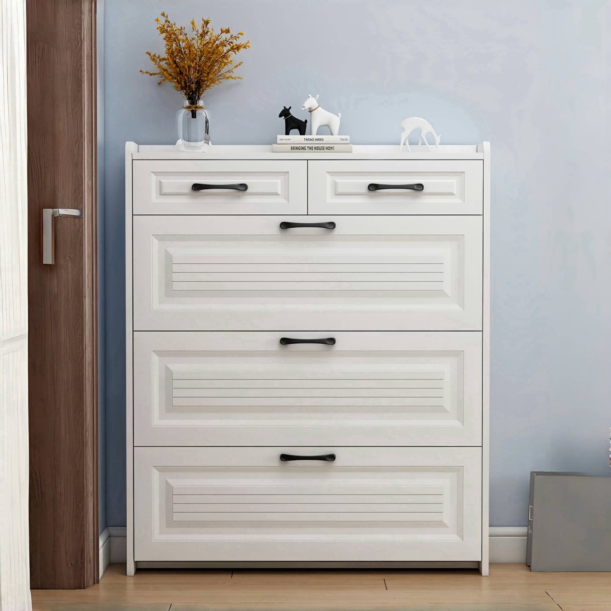 Click here for Galaxy Soce009 - Simply Modern Shoe Cabinet With D... prices