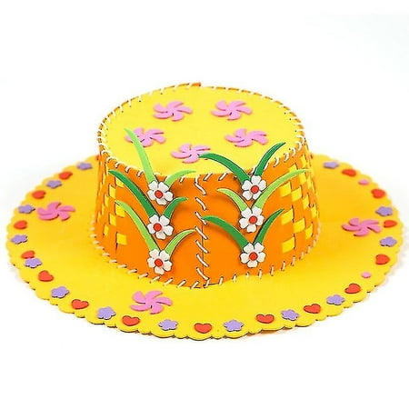 Shxx Kids Diy Eva Hat Handmade Cap Play Art Craft Kindergarten ...