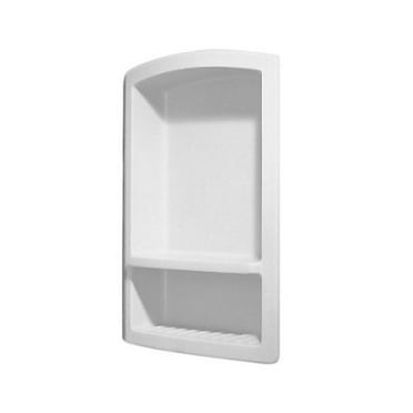 Swan SS-7211-091 Shower Wall Corner Shelf, Available in Various Colors ...