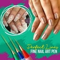 Lizheee Supplies Tools Drawing Pen 3 Set Brush Line Pen Cuticle Clean ... Lizheee Supplies Tools Drawing Pen 3 Set Brush Line Pen Cuticle Clean ...
