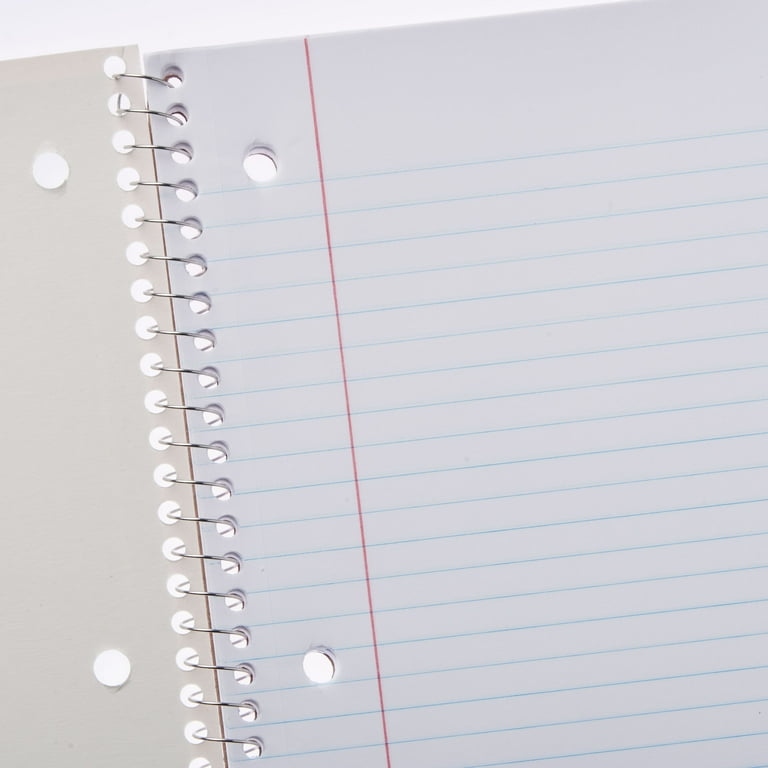 Spiral Notebook Page