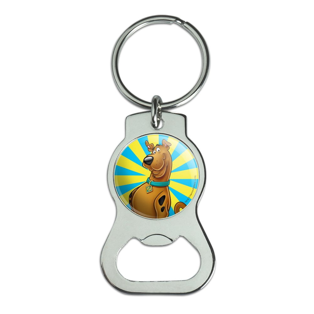 Scooby-Doo Character Keychain with Bottle Cap Opener - Walmart.com