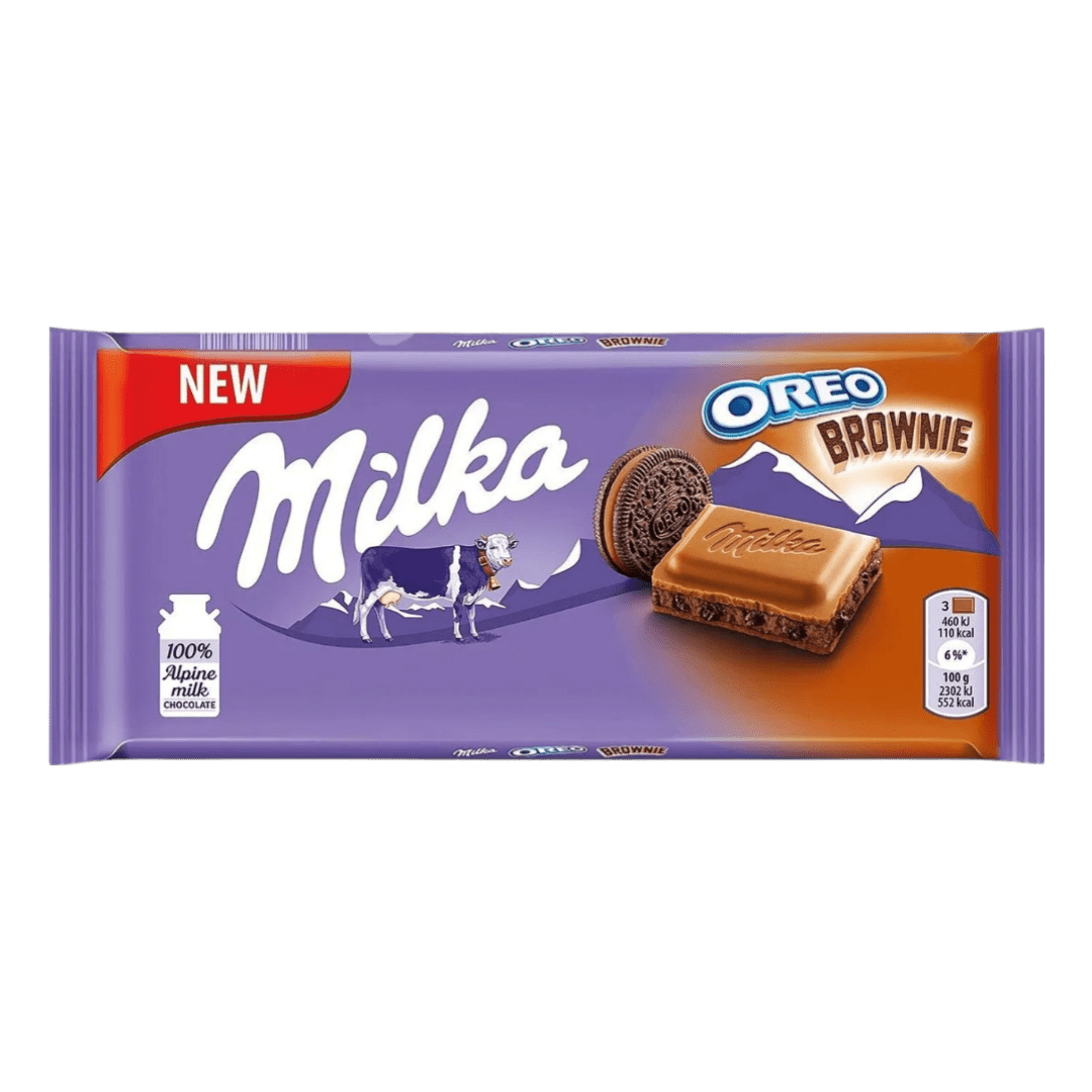Click here for Milka Oreo Brownie Chocolate 100g 100g prices