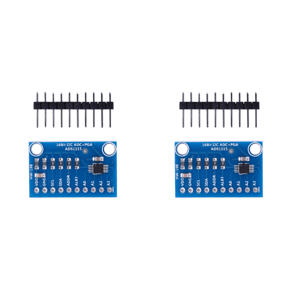 WDOplteas ADS1115 Convertidor Analógico A Digital I2C ADC 16 Bits para ...