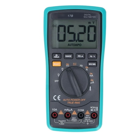 Digital Multimeter, Automatic Polarity Display High Accuracy 6000 ...