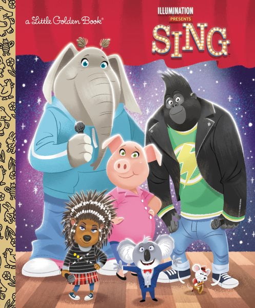Pre-Owned Illumination's Sing Little Golden Book Paperback - Walmart.com
