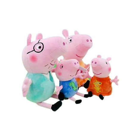 Greta Pig Family Stuffed Animals Soft toys 35cm- 4st Models | Walmart ...