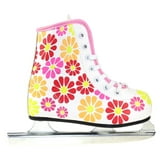 Girls Flower Power Double Runner Ice Skate - Walmart.com