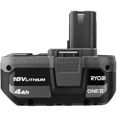 Ryobi ONE+ 18V Lithium-Ion 4.0 Ah Battery, Lightweight Design, 3X ...