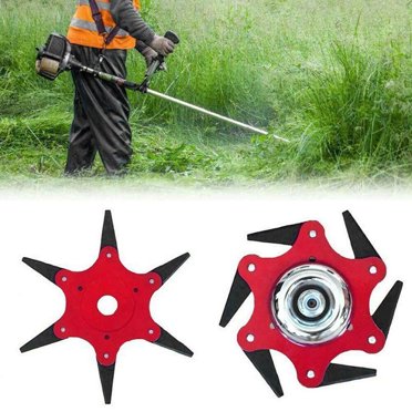 TCBWFY 10inch Steel Wire Trimmer Blade, Weed Eater Attachment for ...