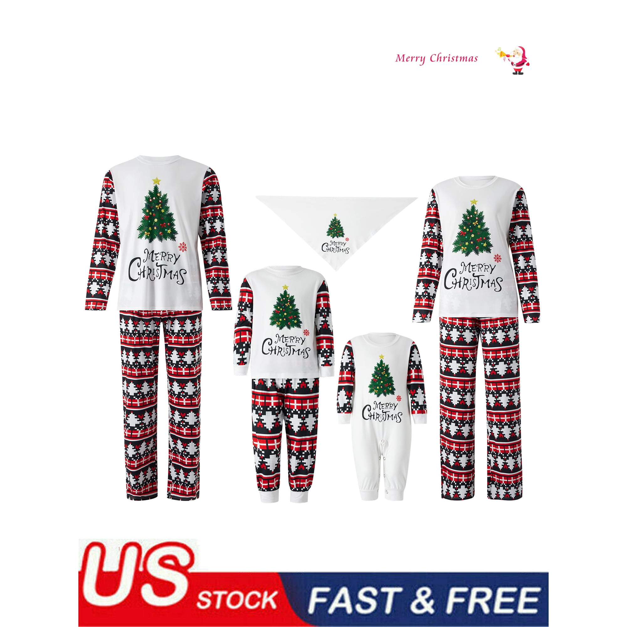 Click here for Caitzr Family Christmas Pajamas Matching Sets Chri... prices