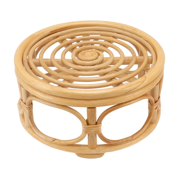 Main Rotin Planteur Stand, Rotin Plante d'Intérieur Stand Plante ...