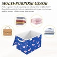 Pink Hearts with Wings Valentine Foldable Storage Bins with Lids ...