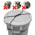 Heavy Duty Trash Can Lock for Animals, Latching Garbage Container with ...
