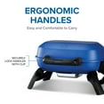 Napoleon TravelQ 240 1-Burner Portable Propane Gas Grill in Blue ...