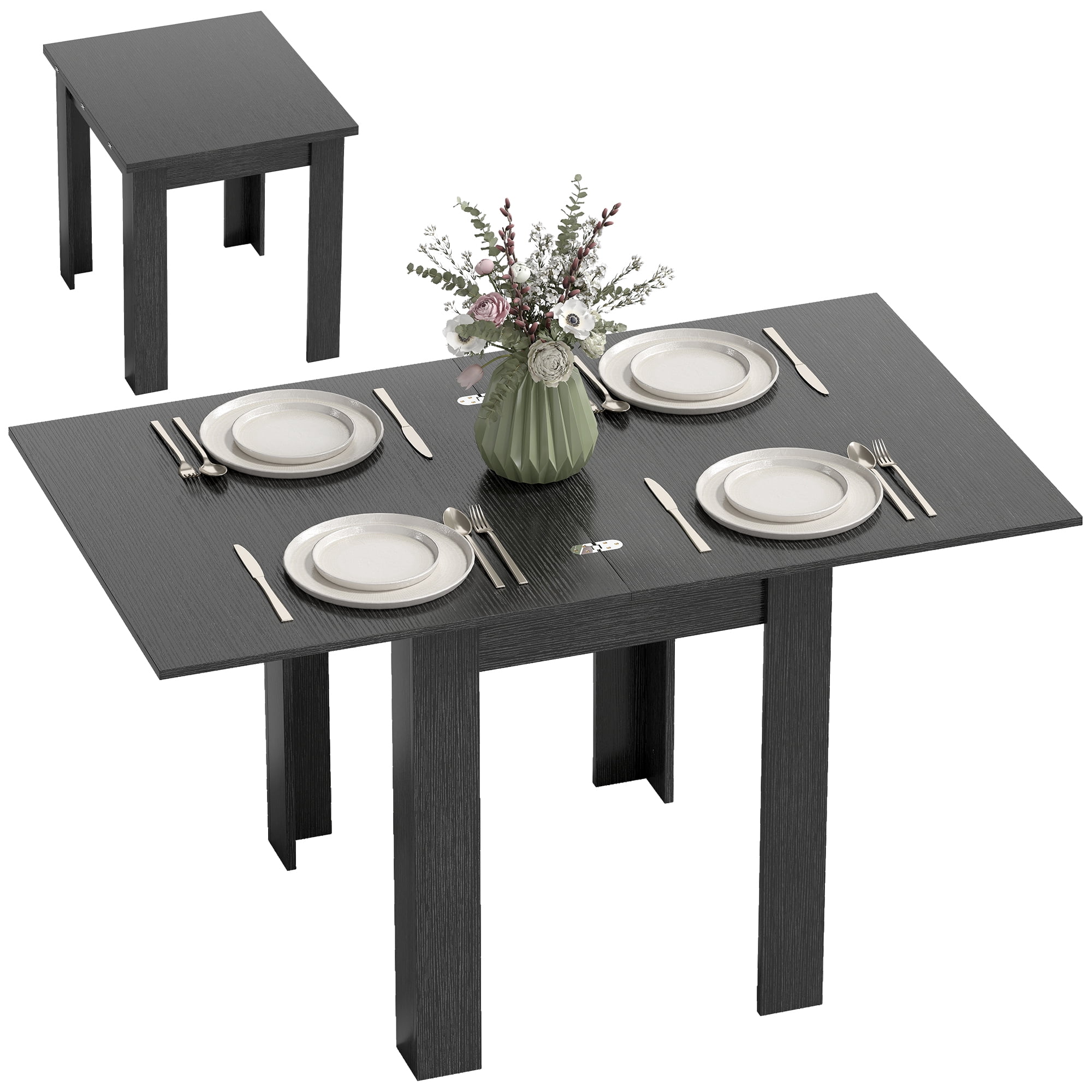 Click here for Homcom 55 Extendable Dining Table  Kitchen Table F... prices