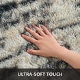 Area Rugs for Bedroom Living Room,Color Black/Gold/Grey,Size 5' x 7 ...