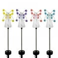 Solar Angel Garden Stake Lights - Angel Solar Lights Outdoor Garden ...