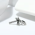 Palm Tree Charm European Bead Green CZ Sterling Silver Ginger Lyne ...