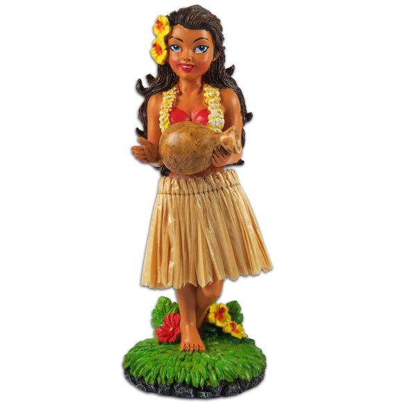 Hula Girl Dashboard Bobble
