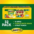 Mott's Kids Juice Variety Pack, 6.75 fl oz Drink Boxes, 32 Pack for ...
