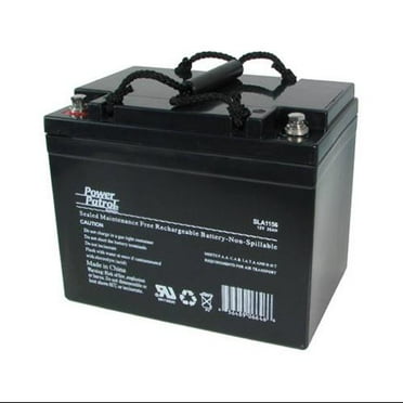 12V 75AH Replacement Battery compatible with Interstate HD24-DP ...