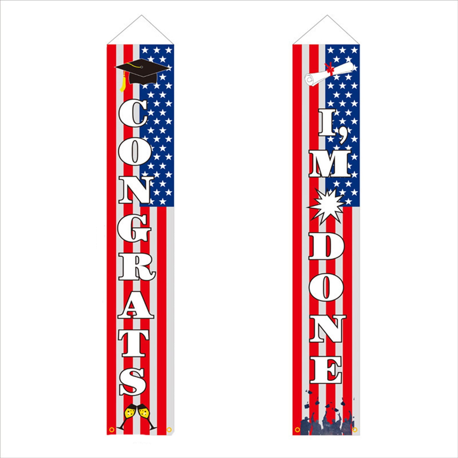 VerPetridure Graduation Banners 2021 Congrats Grad - Graduation Party ...