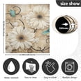 Blooming Large White Flowers Dishwasher Magnet Cover Reuseable ...