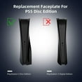 PS5 Accessories Plates for Playstation 5 Disc Edition, ABS Anti-Scratch ...