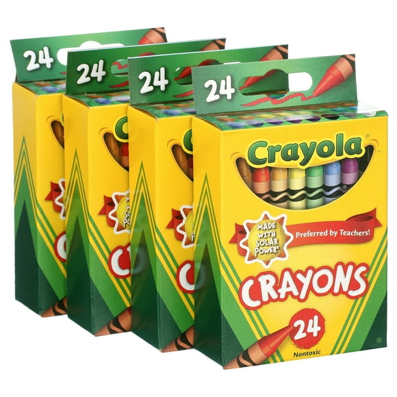 4 Pack Crayons
