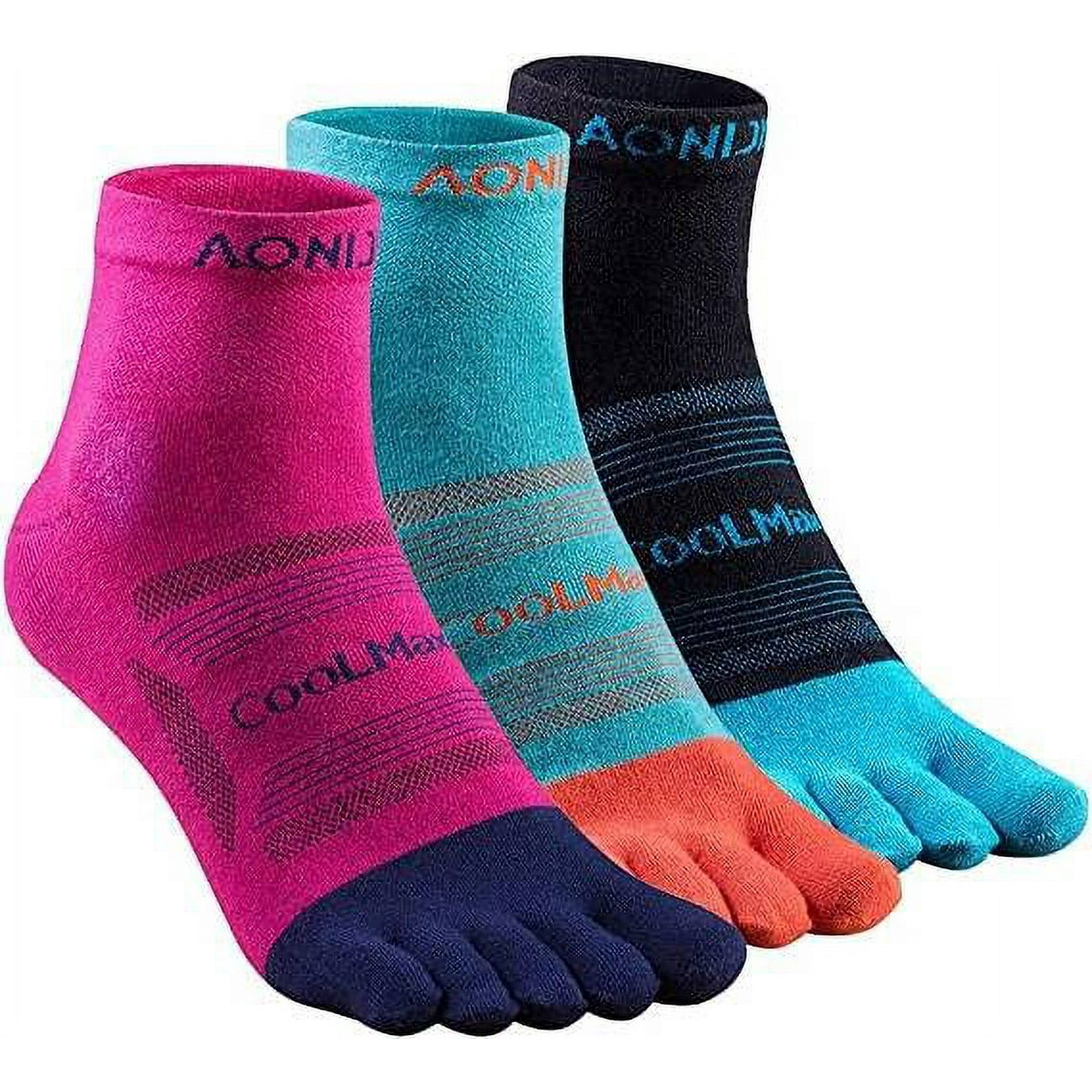 Click here for Aonijie Coolmax Toe Socks For Men Finger Athletic... prices
