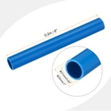 PVC Rigid Round Pipe 21mm ID 25mm OD 20cm/8" Length Blue High Impact ...