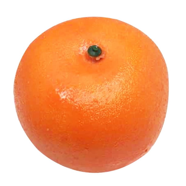 Artificial Tangerine Photography Fruit Prop Foam Fake Fruit Decor Home ...