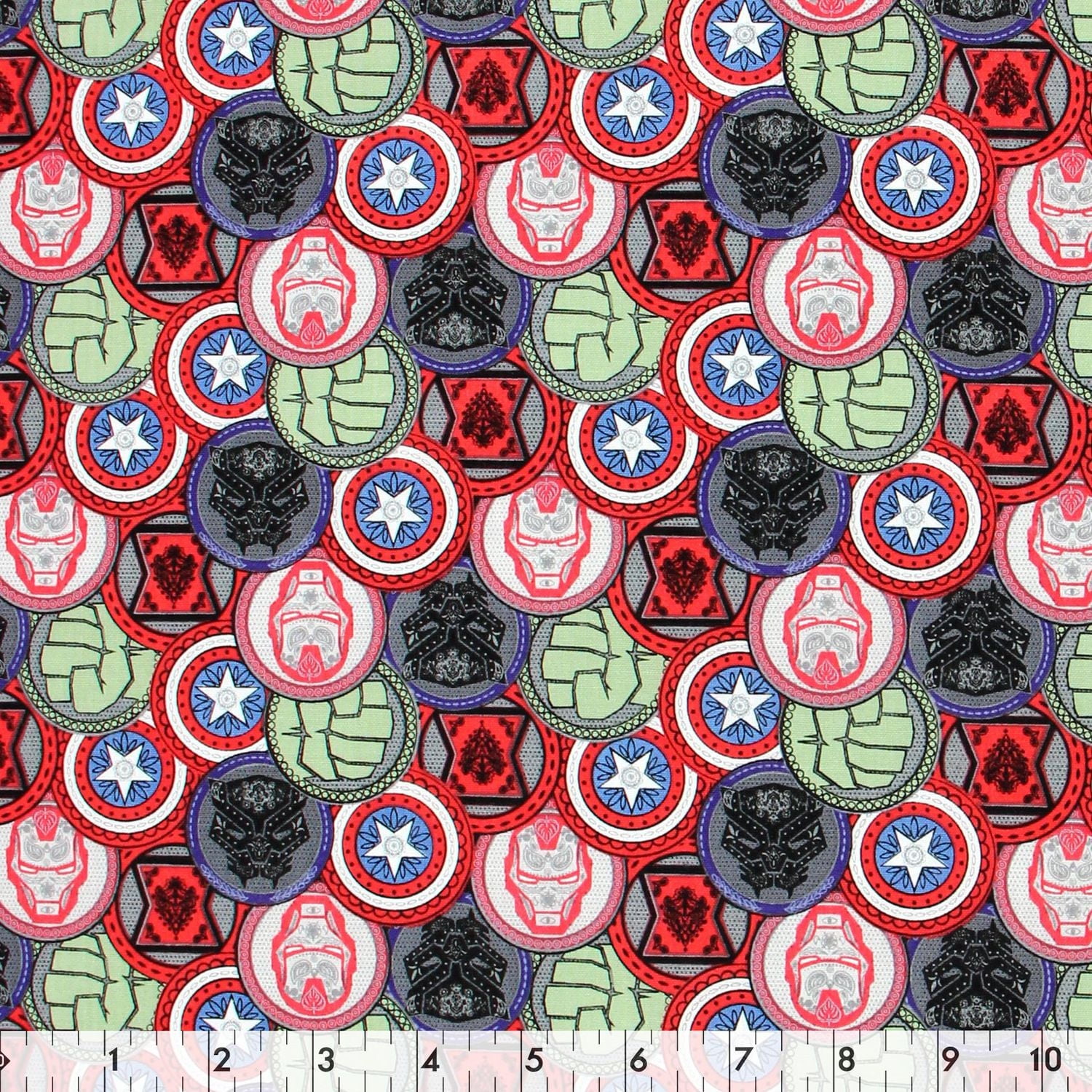 Click here for Fabric Creations Marvel Avengers Coints Cotton Fab... prices