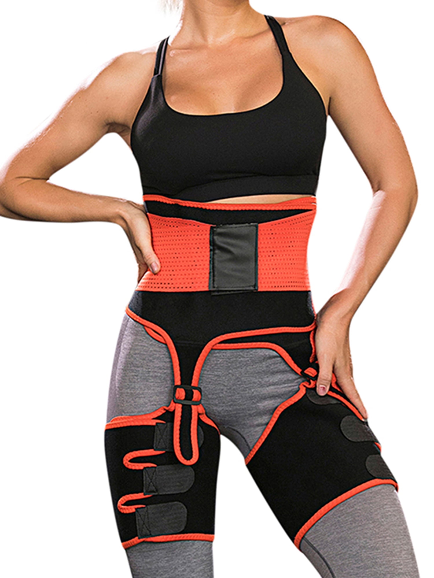 FUTATA Women Waist Thigh Trainer High Waist Body Shaper Thigh Trimmers ...