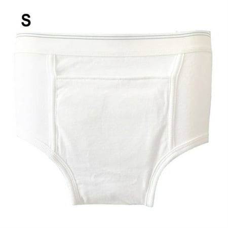 Classic Incontinence Underwear Cotton Briefs Boxer Shorts Skin Friendly ...