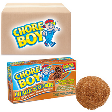Chore Boy Golden Fleece Scrubbing Cloths 2-Units per Pack 4-Pack Total ...