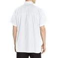 Chef Code Men’s Work Shirt with Snap Buttons and Chest Pocket, White, M ...