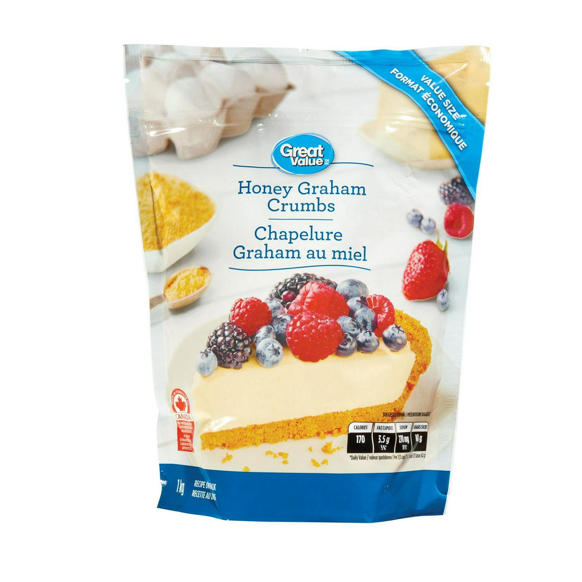 Click here for Great Value Honey Graham Crumbs 1 Kg prices