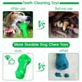Dog Chew Toys for Aggressive Chewers - 2 Pack Indestructible Teeth ...