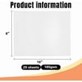 20 Sheets Photo Paper Glossy, 8 * 10 Inch for Printer Picture, Inkjet ...