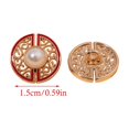 10Pcs Cloud Pattern Buttons Metal Sewing Buttons Fasteners For Garments ...