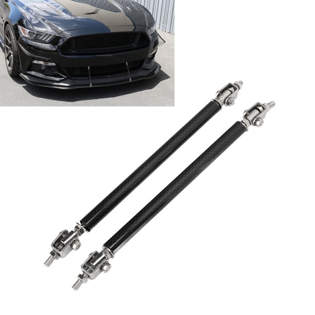 Lip Splitter Diffuser Strut Rod Tie Bars 2Pcs 15cm Front Bumper Lip ...