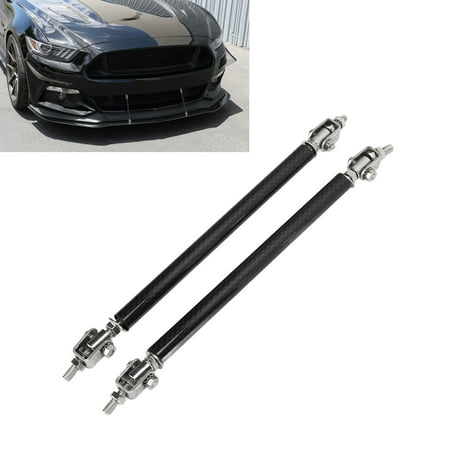 Lip Splitter Diffuser Strut Rod Tie Bars 2Pcs 15cm Front Bumper Lip ...