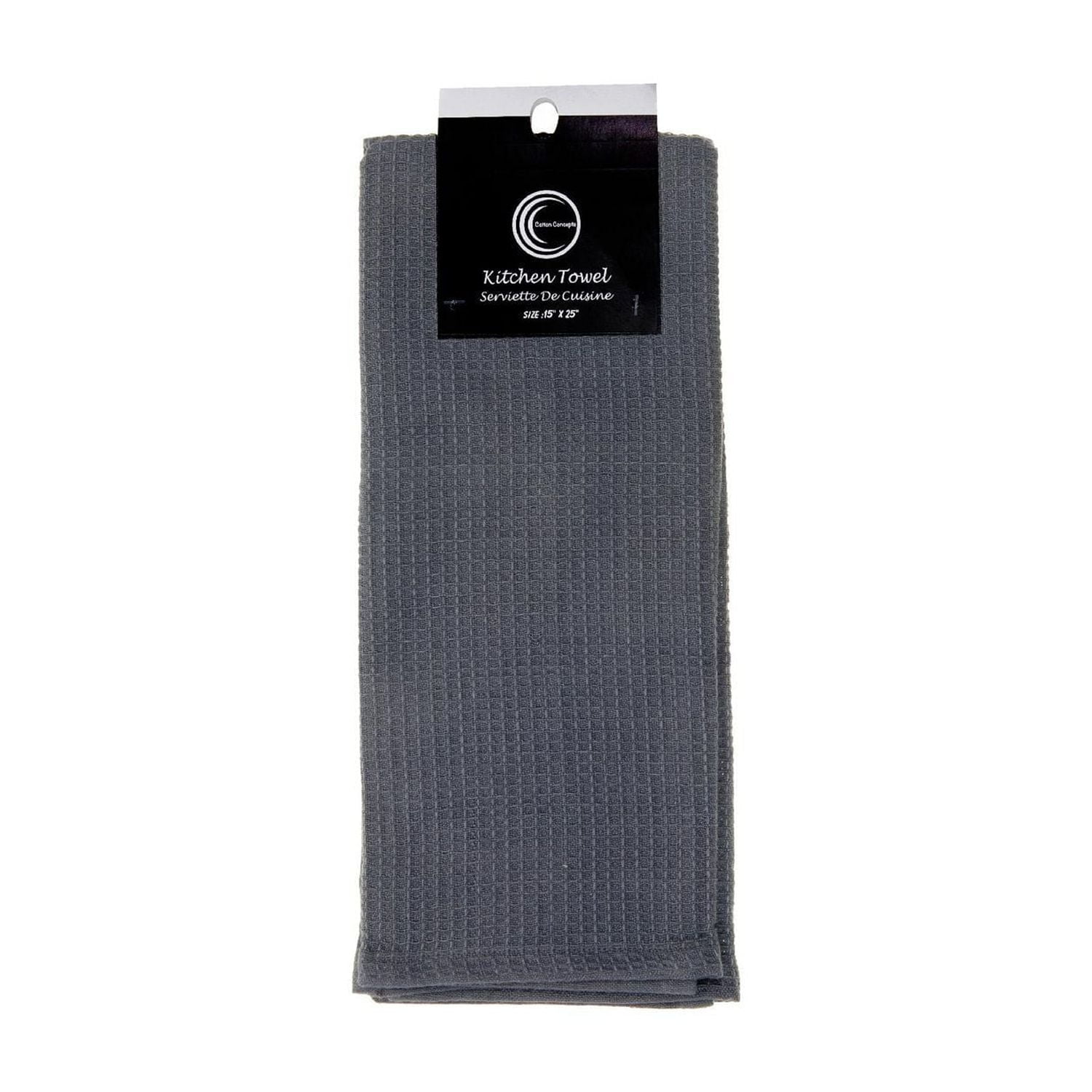 Click here for Ih Casadécor Waffle Kitchen Towel (Gray) - Set Of... prices