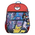 Pokemon 5-Piece Set: 16 Backpack, Padded Utility Case, Small Utility ...