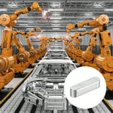 Uxcell 5Pcs Round Ended Feather Key, 3x3x12mm Stainless Steel ...