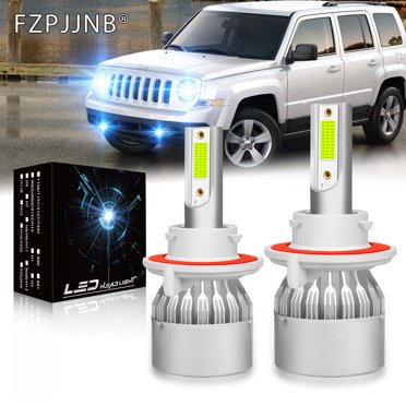 For Jeep Commander 2006-2010 LED Headlight High Low Fog Light Bulbs ...