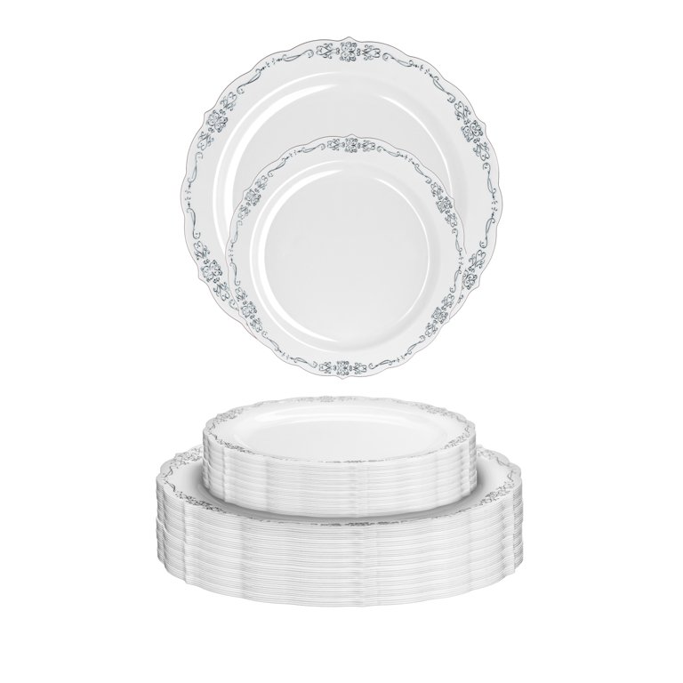 Fancy Dinner Plate And Silverware