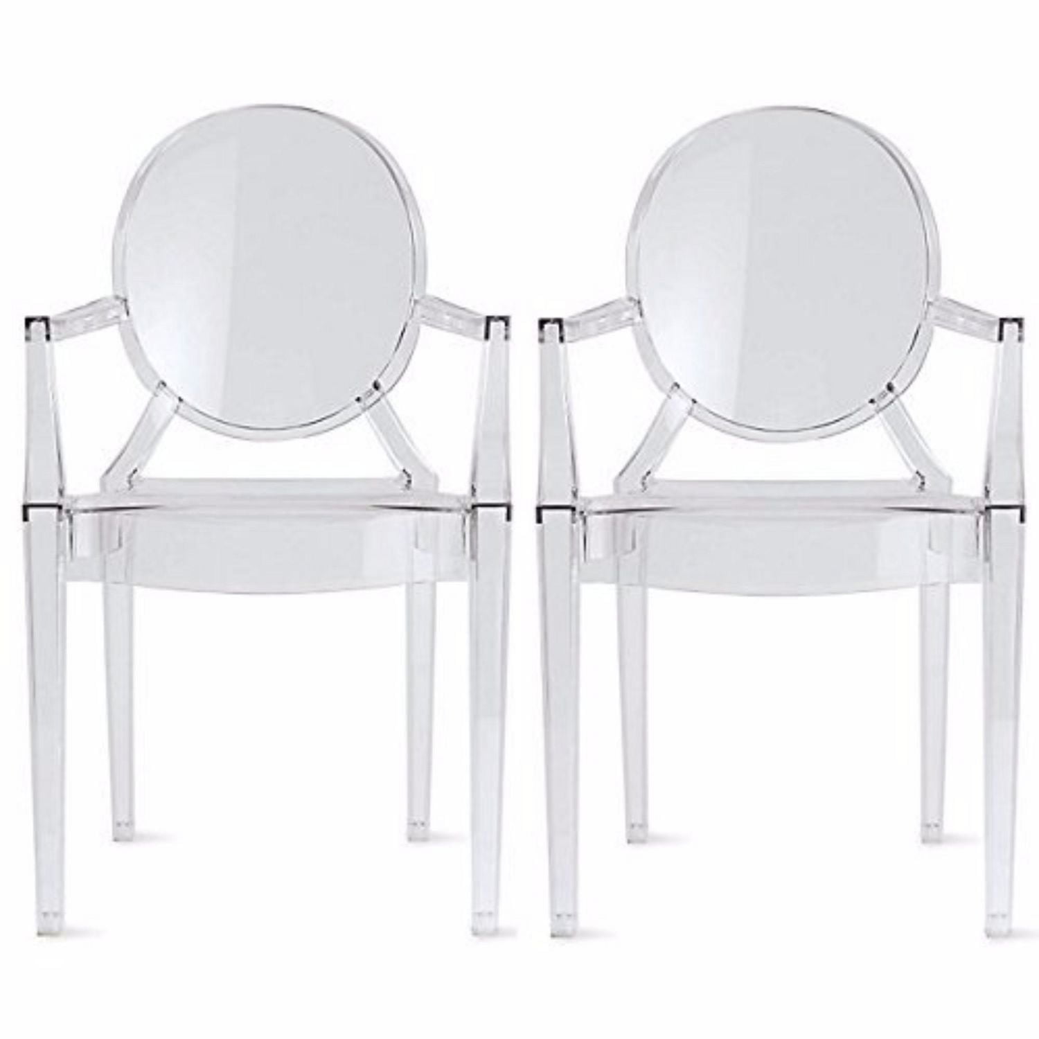 Click here for Nicer Furniture Ghost Clear Arm Chair prices